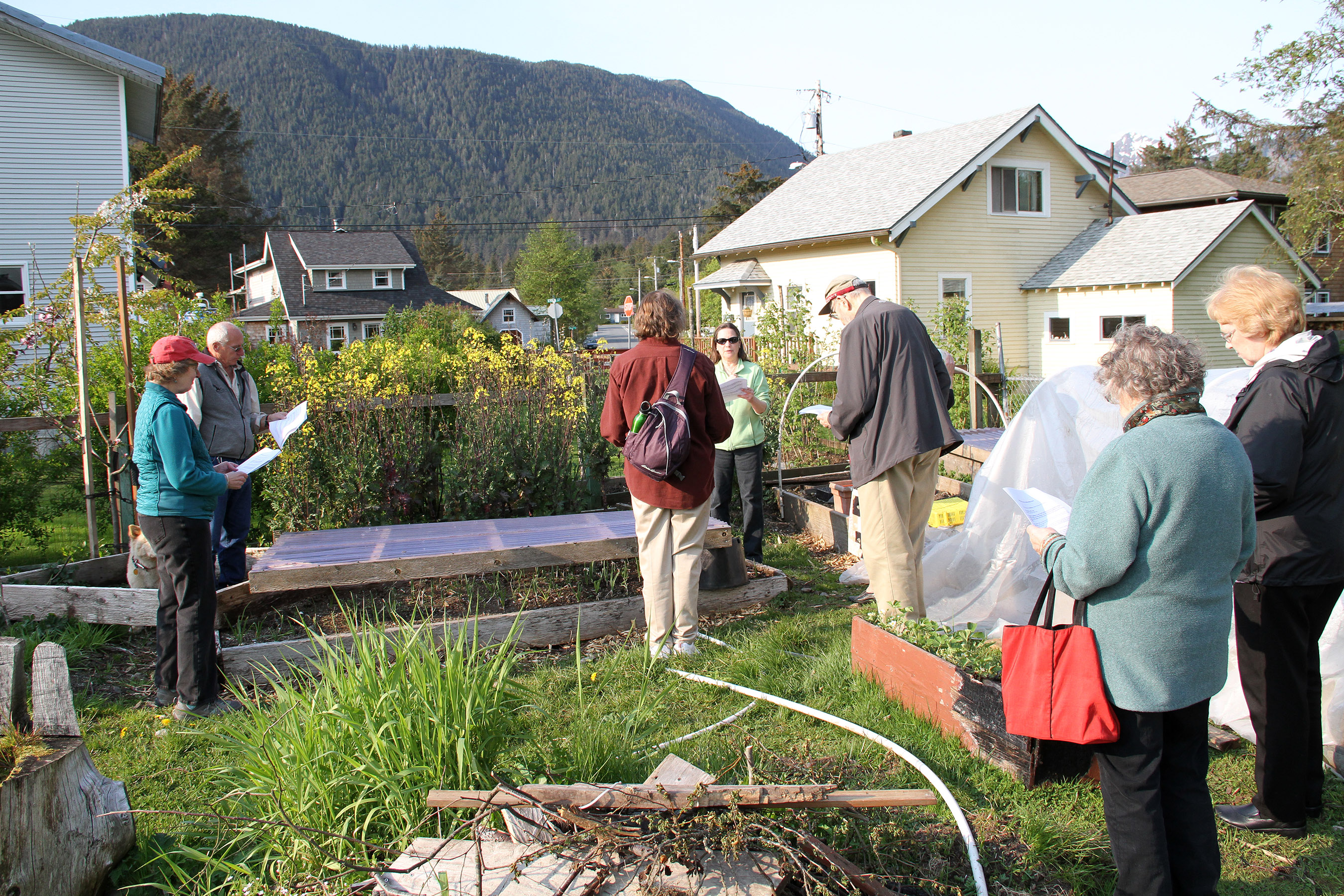 Scenes from the May 13 Blessing of the Garden service at St. Peter’s ...